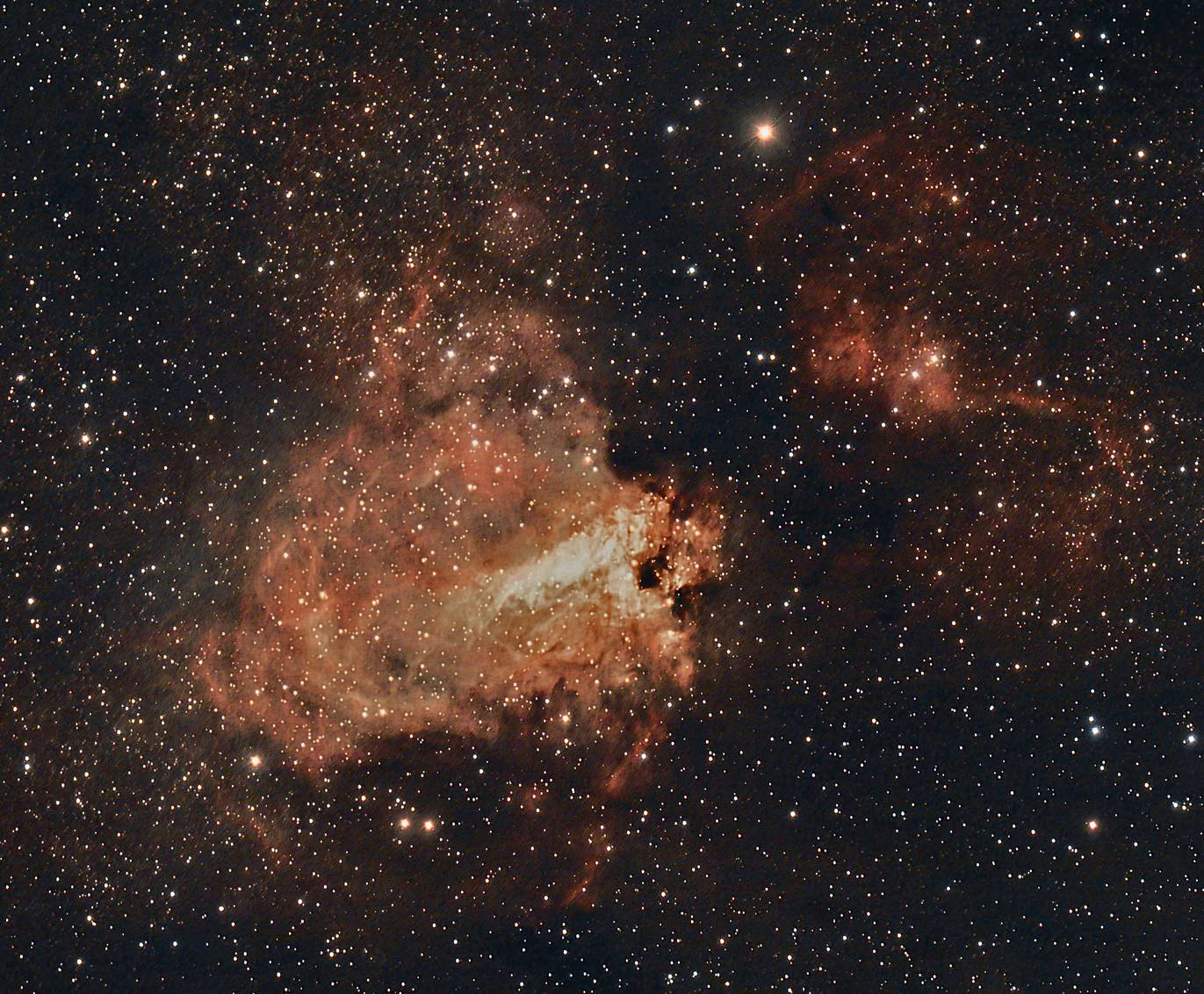 The Omega Nebula · Suburban Backyard Astro Sights